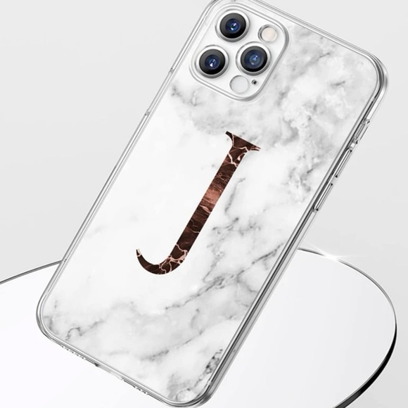 SHEIN | Cell Phones & Accessories | Initial J Marble Iphone 3pro Max ...